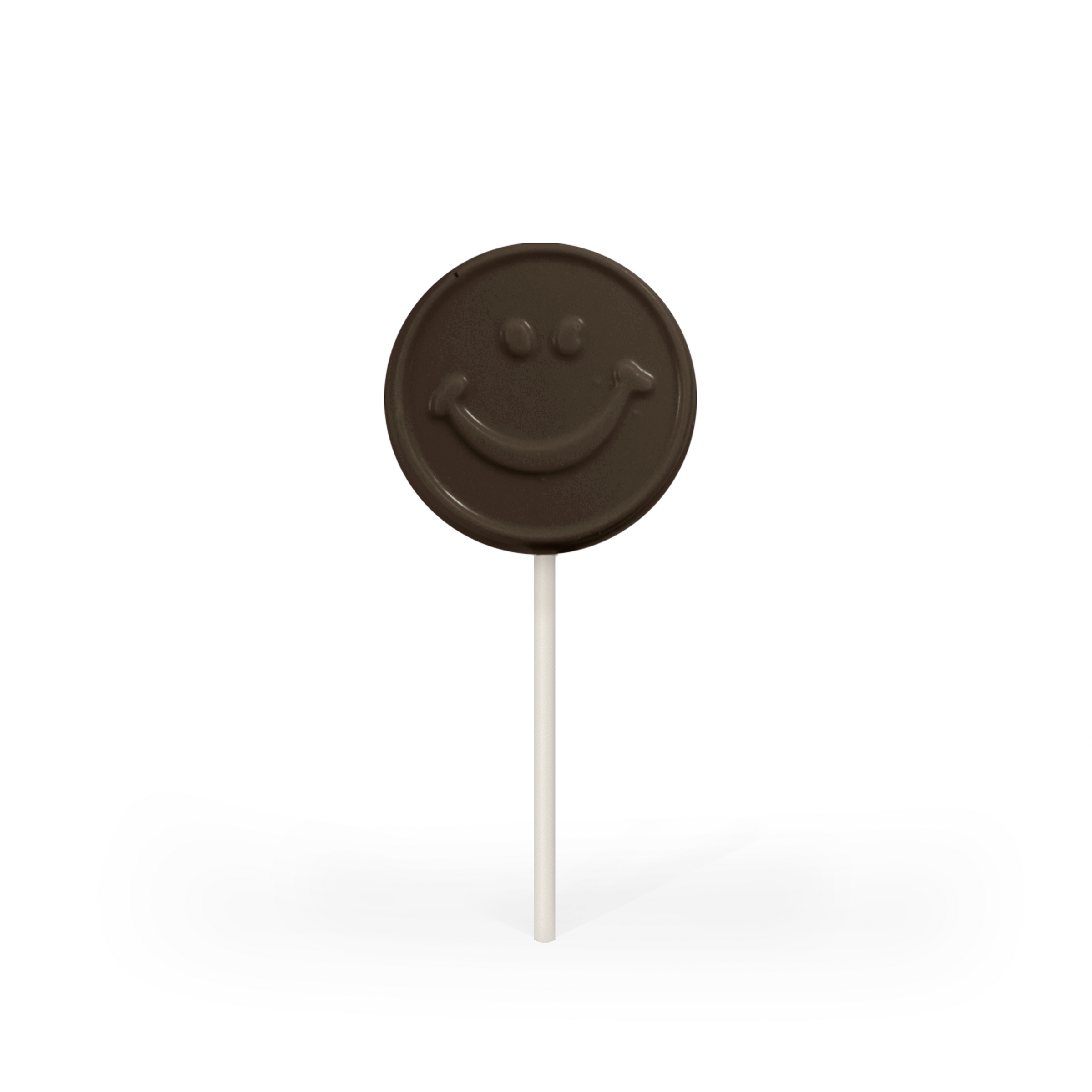 Smiley Face Pop (Dark Chocolate) — Hebert Candies & Gifts